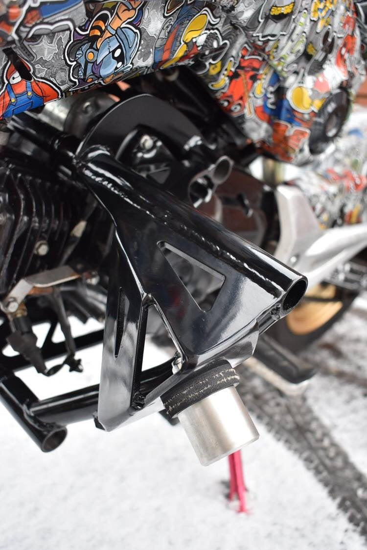Honda Grom MSX 125 2014 - Engine Cage – Stunt Savage Creations